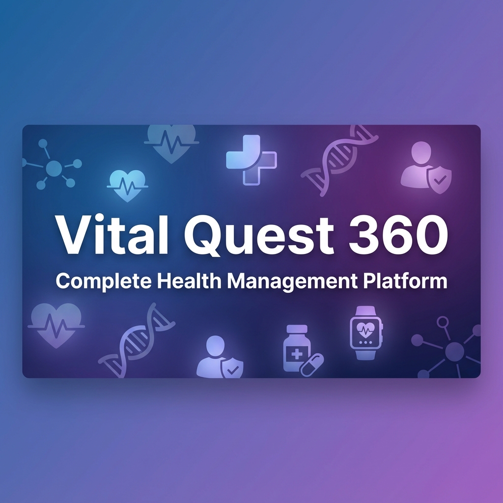 Vital Quest 360 - Complete Health Management Platform